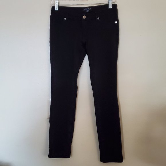 Shinestar | Pants & Jumpsuits | Used Black Jeggings Wfront Back Pockets ...